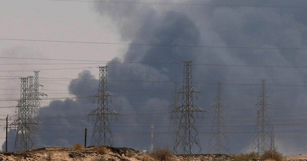 Drone Attacks Spark Huge Fires At Saudi Arabia Oil Facilities ...