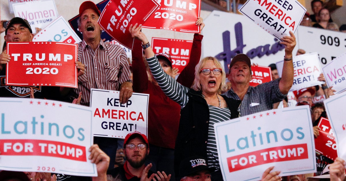 Trump Appeals To Hispanic Voters During New Mexico Rally: ‘We Love Our ...