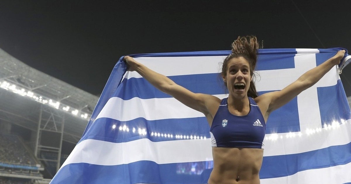 Το χρυσό μετάλλιο κέρδισε στο επί κοντώ η Κατερίνα Στεφανίδη στο ...