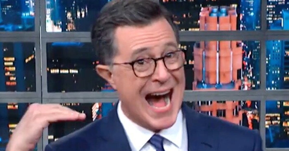 Stephen Colbert Drops Savage Impression Of Sad Eric Waiting For Trump ...