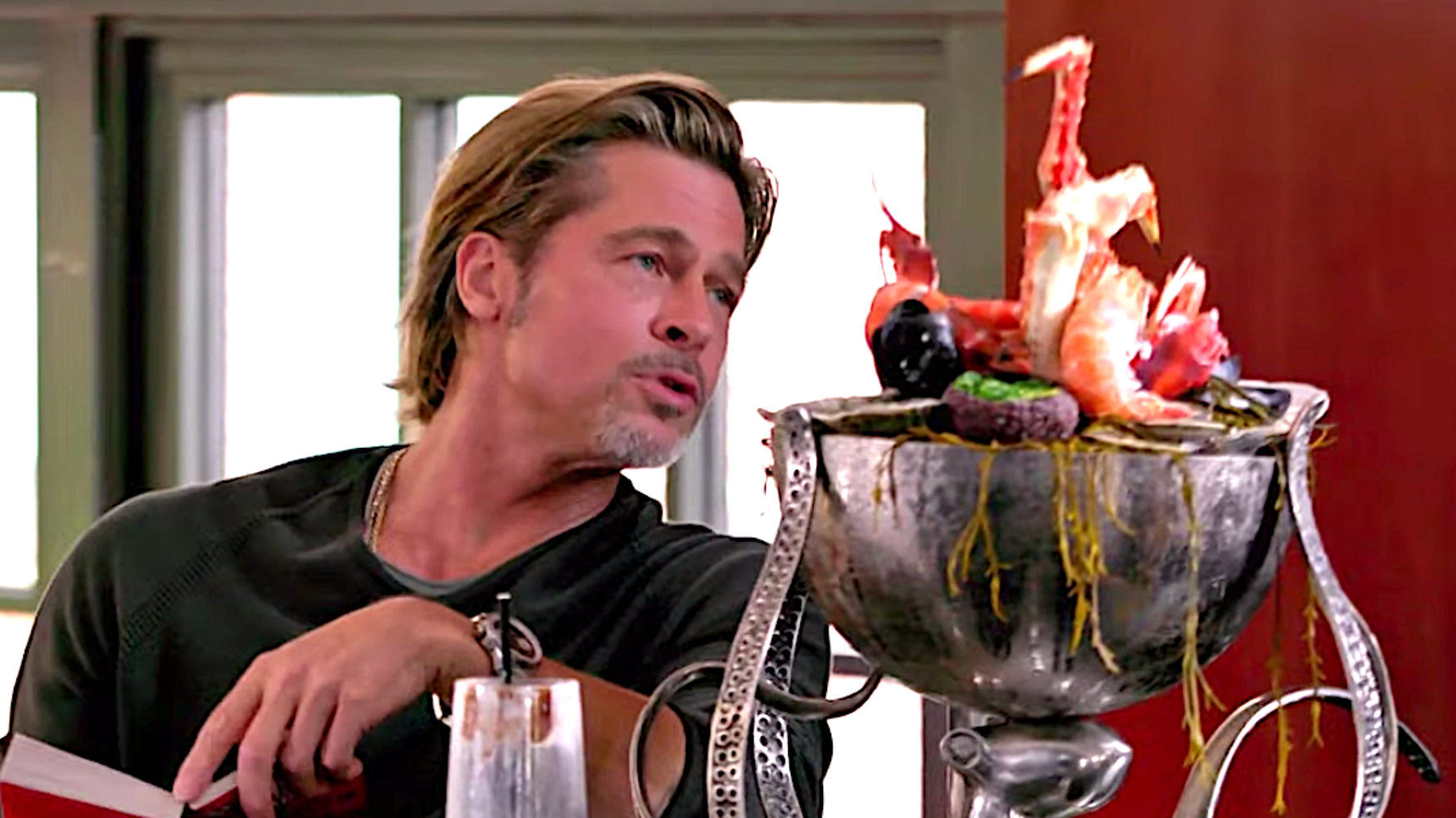 Brad Pitt, Jimmy Fallon One-Up Each Other At Restaurant. It Goes ...