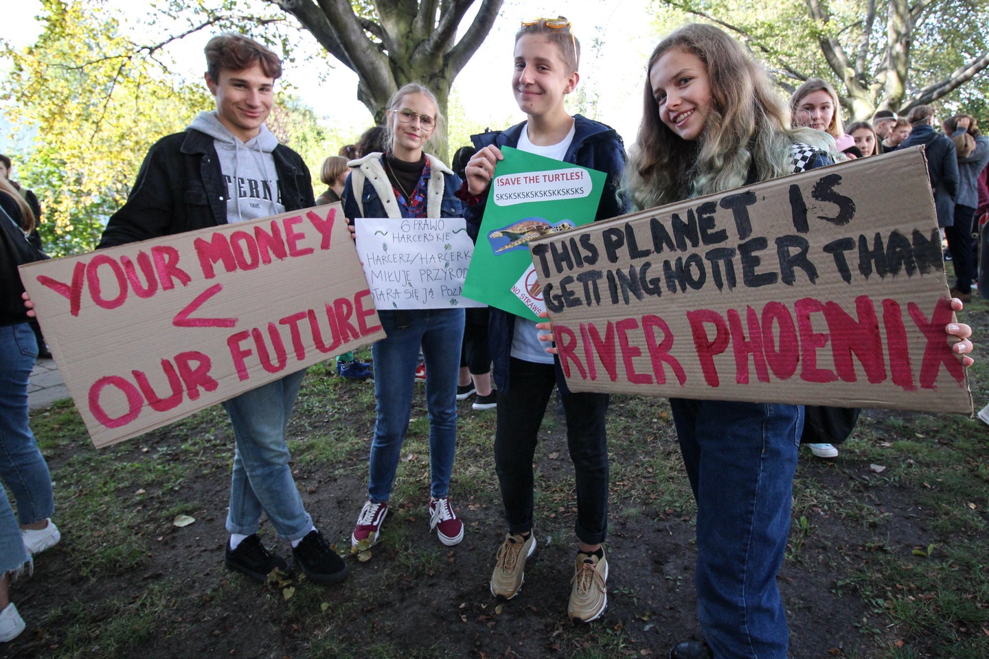 The Best Signs From The Climate Change Rallies Around The World ...