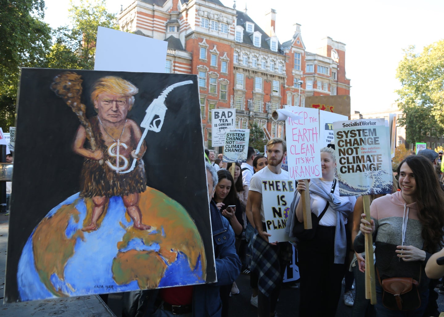 The Best Signs From The Climate Change Rallies Around The World ...