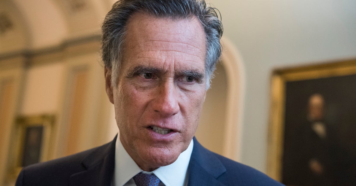 Mitt Romney: 'Troubling In The Extreme' If Trump Asked Ukraine To ...