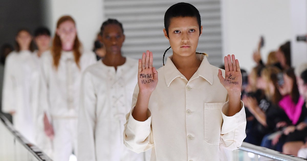 Gucci Model Protests 'Straitjacket' Outfits On Runway: 'Mental Health ...
