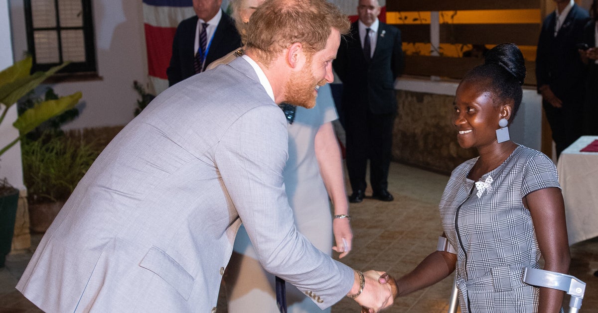 Prince Harry Reunites With Sandra Tigica, Minefield Survivor Who Met ...