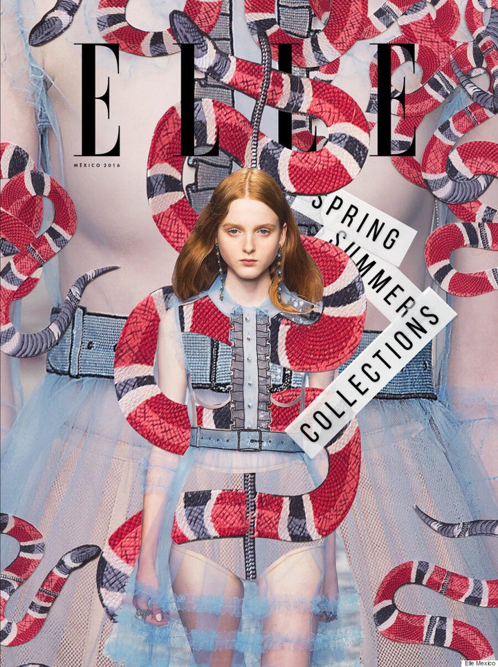 Canadian Artist Maxwell Burnstein Designs Elle Mexico's Spring ...