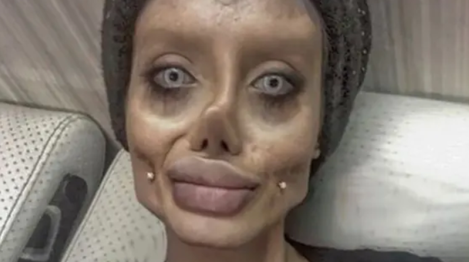 Iranian ‘Zombie Angelina Jolie’ Instagram Star Sahar Tabar Arrested For ...