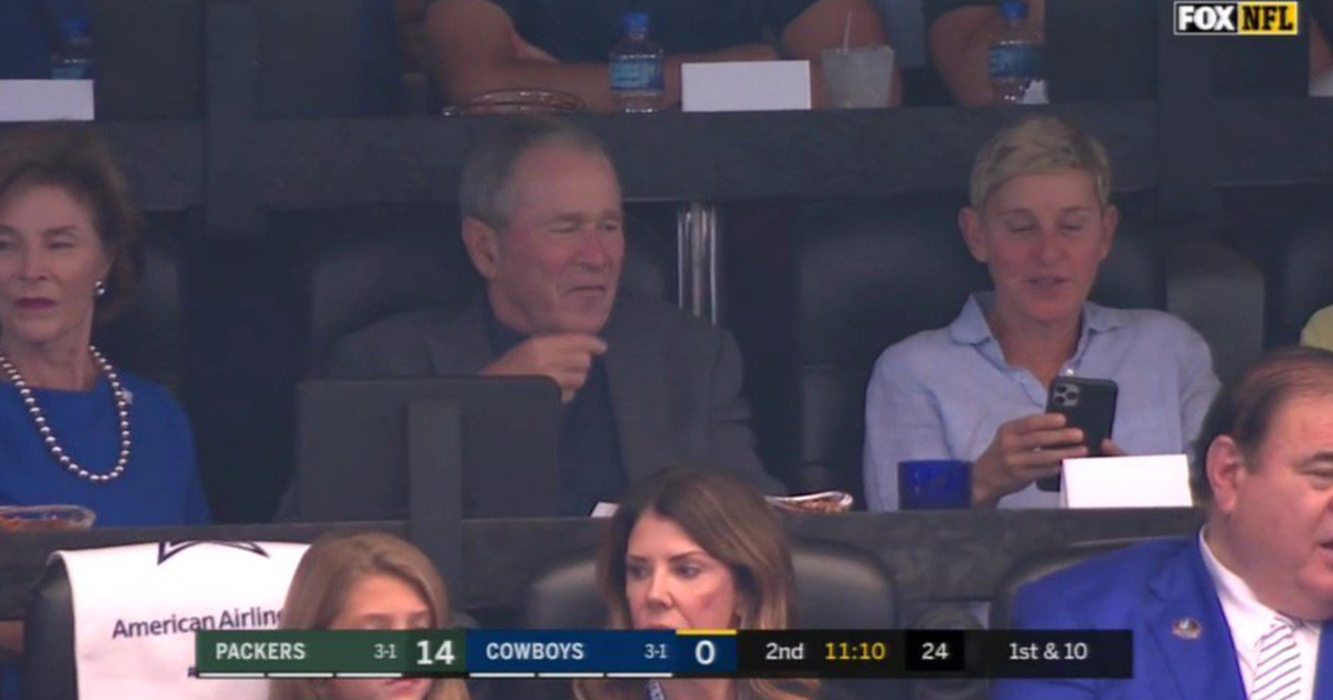 Ellen DeGeneres’ Response To Criticism About Hanging Out With George W ...