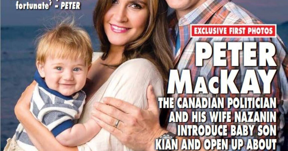Peter MacKay's Baby With Nazanin Afshin-Jam Debuts In Hello! (PHOTO ...