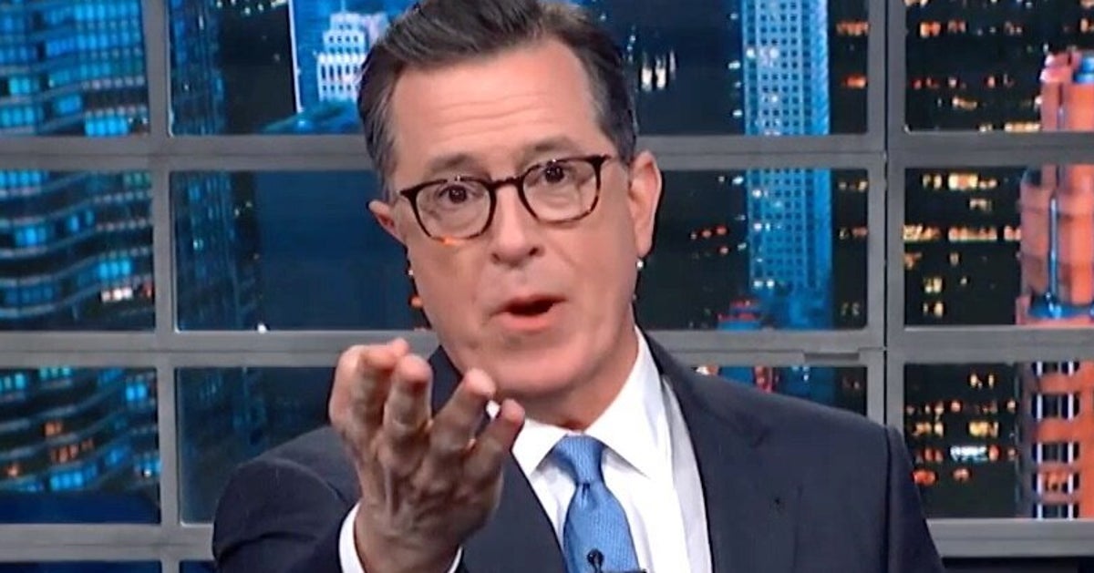 Colbert Defends Trump's Terrible Joke In The Most Backhanded Way ...