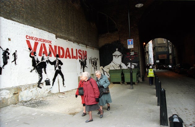 Banksy Caught On Camera: New Photo Book Documents Street Artist’s Early ...