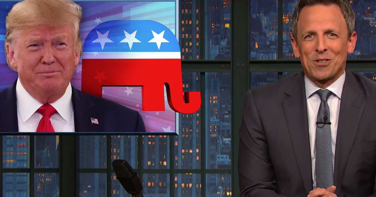 Seth Meyers Finds The Smoking Gun In The Donald Trump-Ukraine Scandal ...