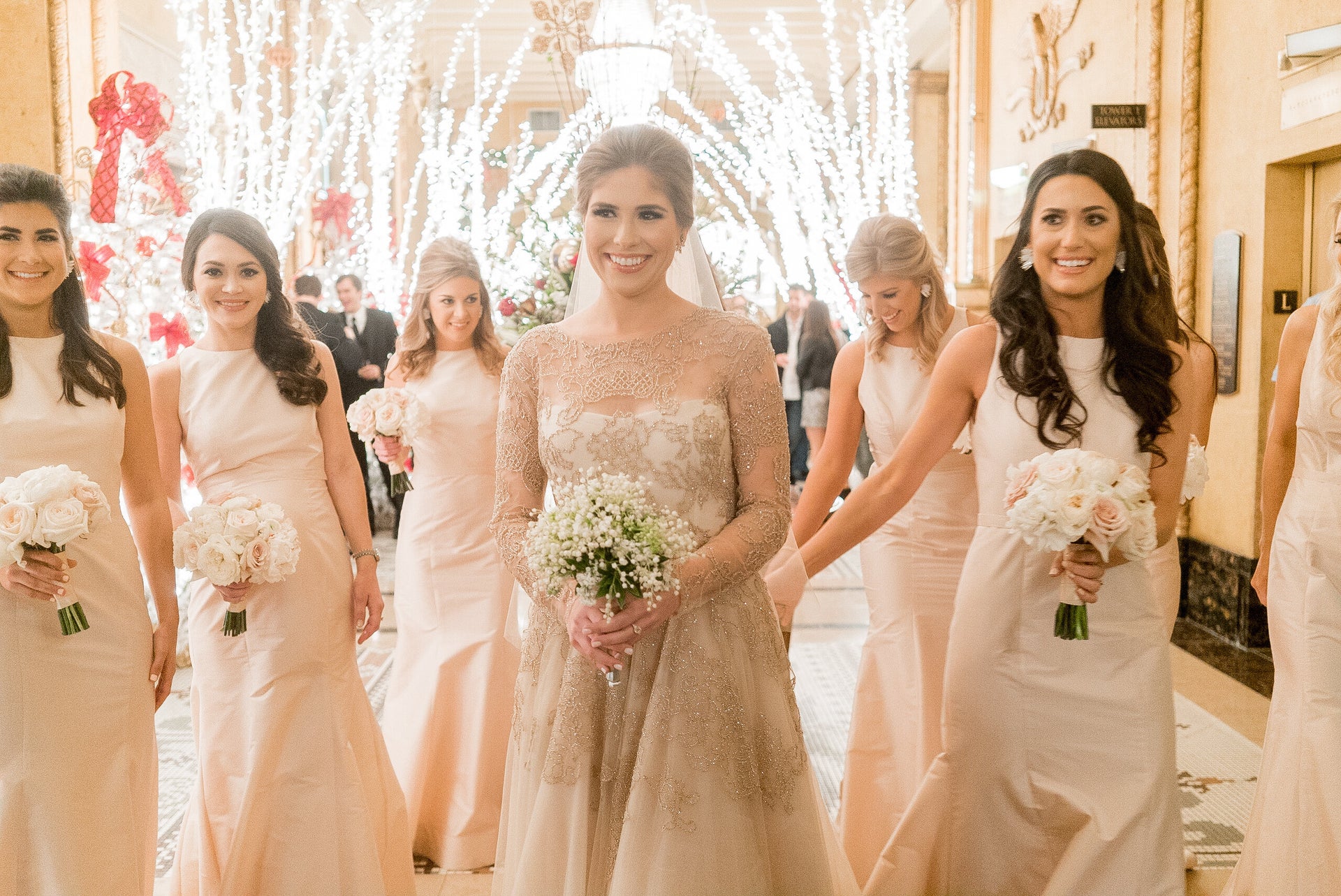 These Brides Opted To Shine Bright In Gold Instead Of White | HuffPost Life