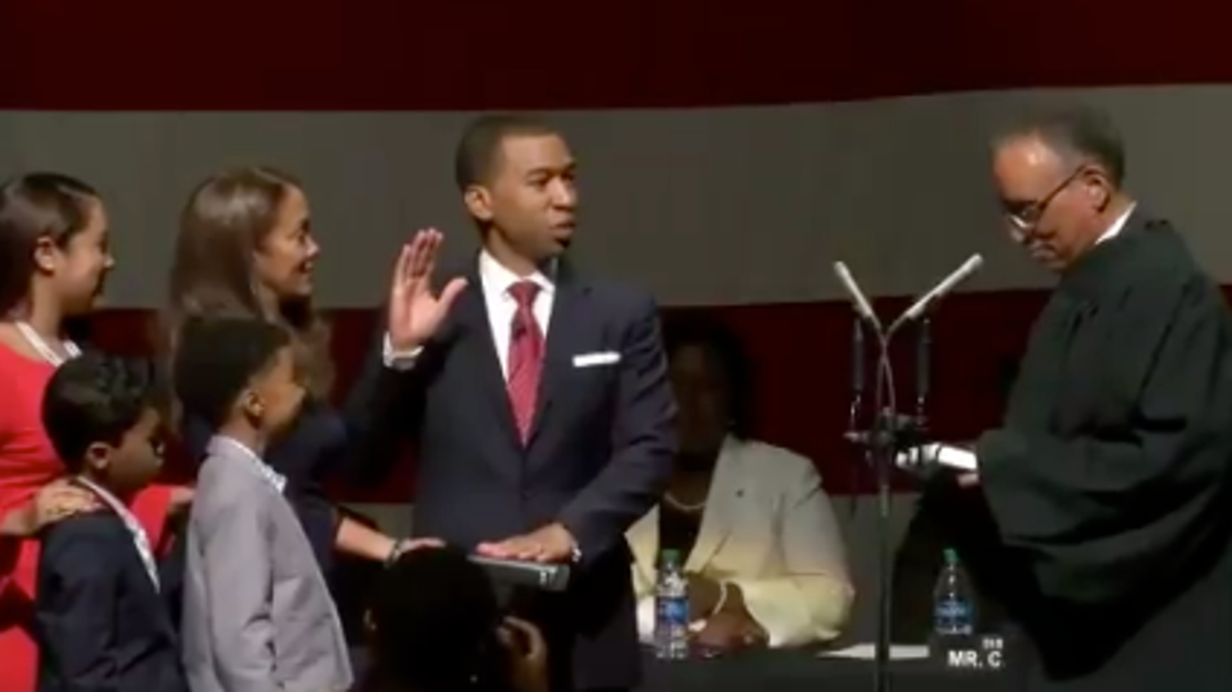 Steven Reed Sworn In As First Black Mayor Of Montgomery, Alabama ...