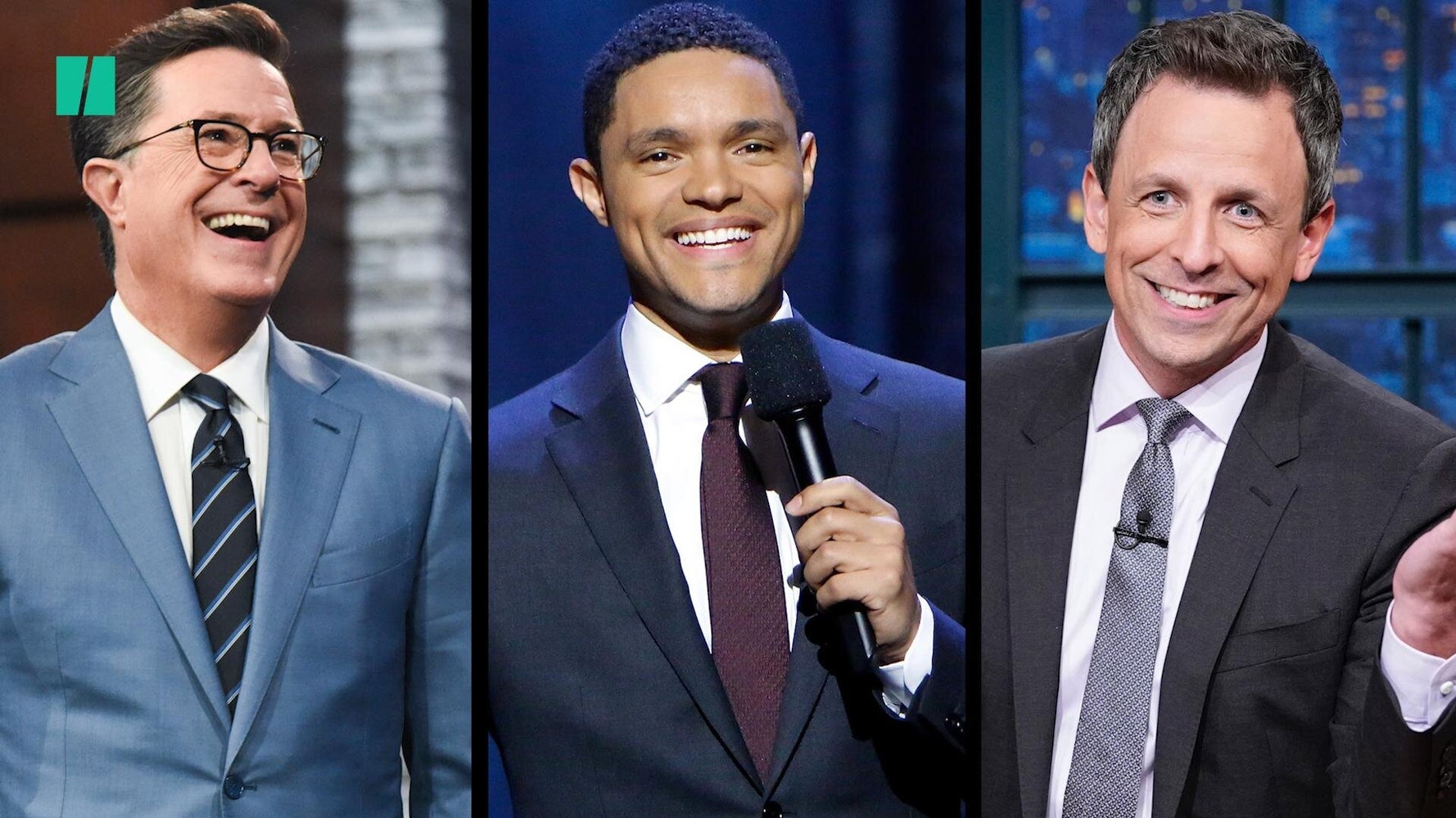 Late Night Riffs On Trump Hospital Visit | HuffPost