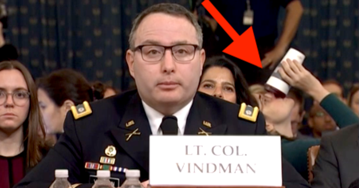 Woman Desperately Chugging Coffee Becomes Impeachment Hearing Hero ...