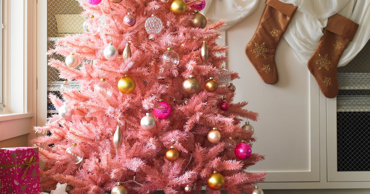La tendance est au sapin rose en 2019 | HuffPost Vivre