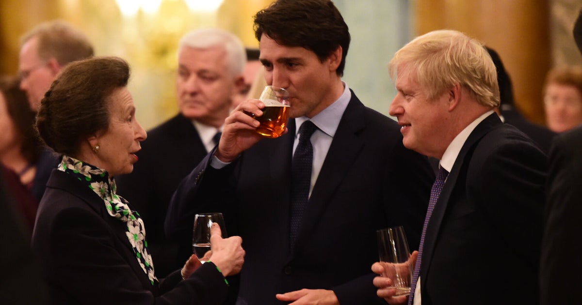 World Leaders Appear To Gossip About Trump With Princess Anne ...