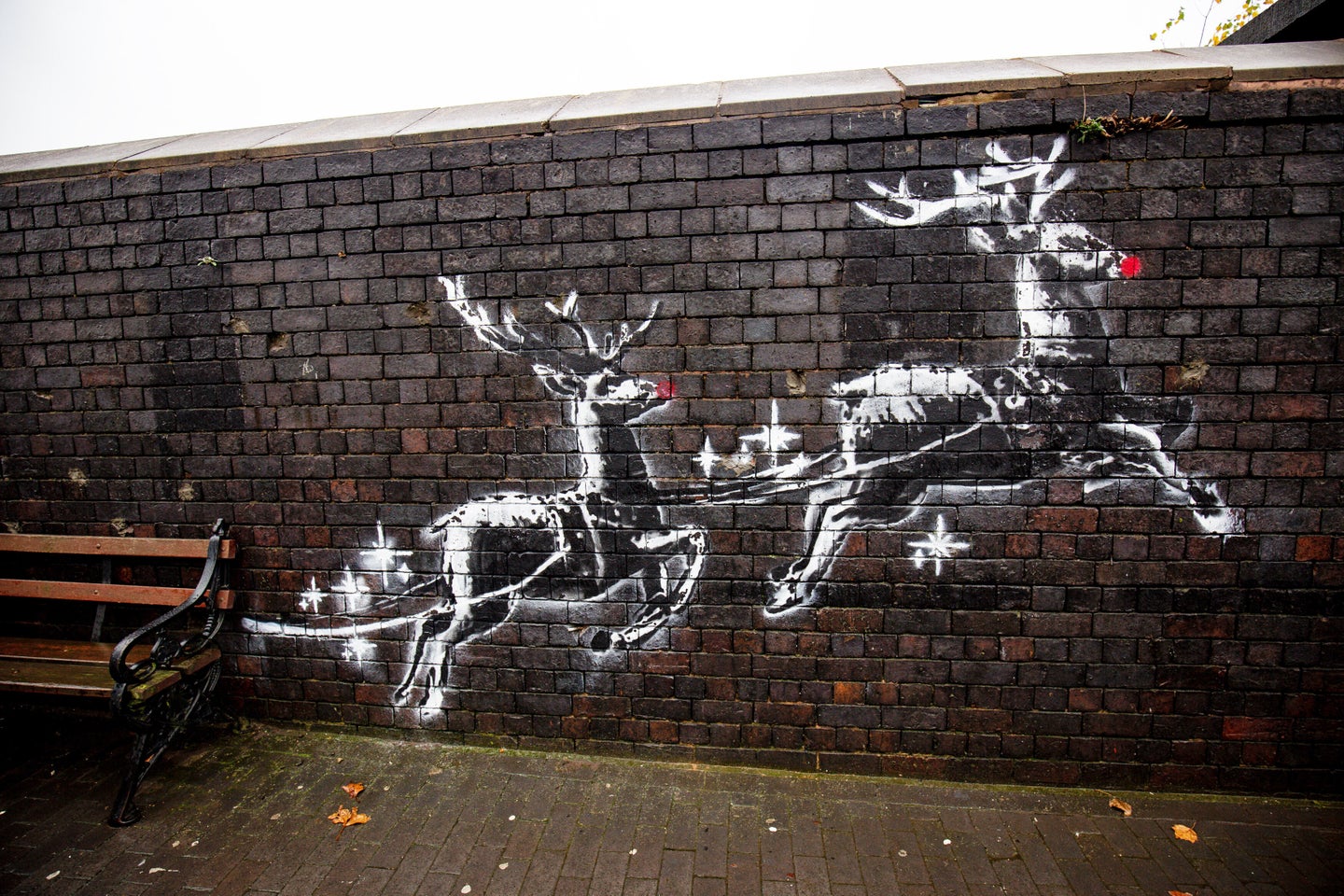 Banksy Makes Poignant Statement About Homelessness With New Reindeer ...