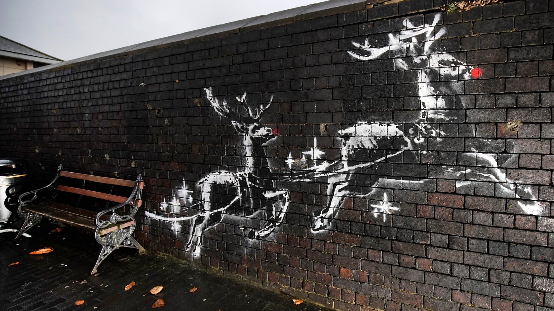 Banksy Makes Poignant Statement About Homelessness With New Reindeer ...
