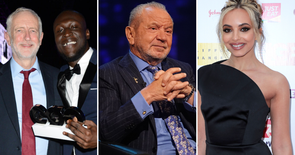 How Are Celebrities Voting? Jade Thirwall Backs Labour As Stars Urge ...