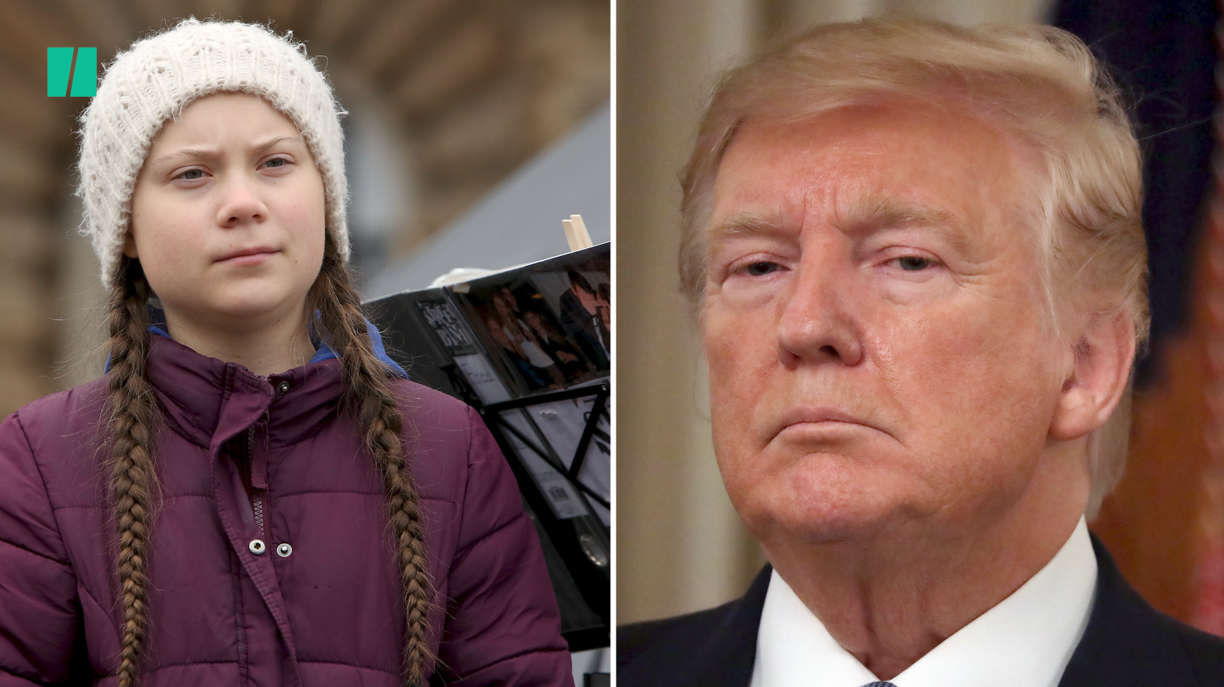 Trump Attacks Greta Thunberg Again | HuffPost Videos