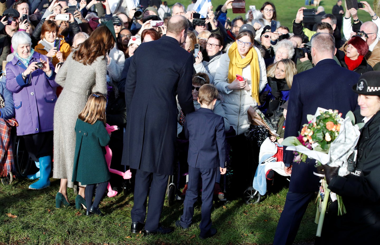 Princess Charlotte Wins Hearts With Adorable Little Curtsy For The ...