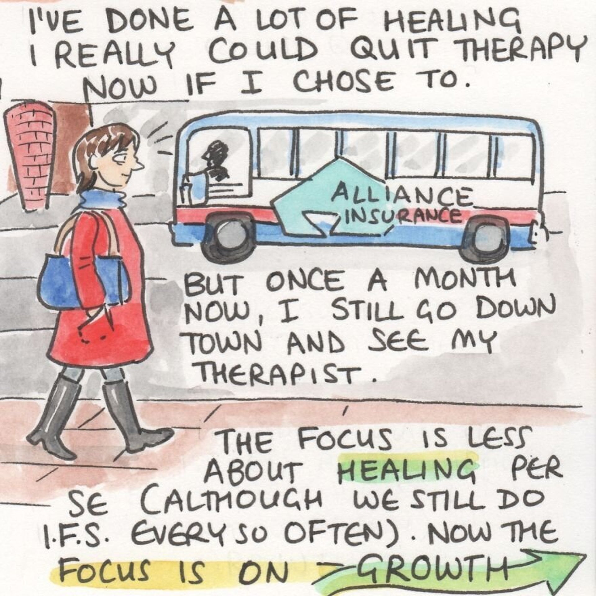This Comic Is The Encouragement You Need To Try Therapy | HuffPost Life