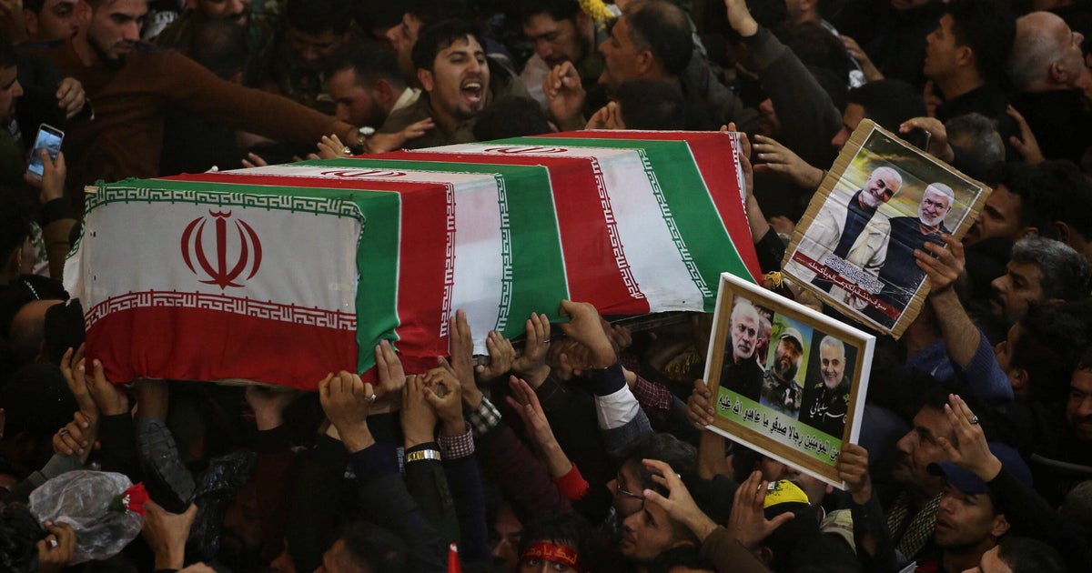 Qassem Soleimani Funeral: Huge Crowds Mourn Commander Killed In US Air ...