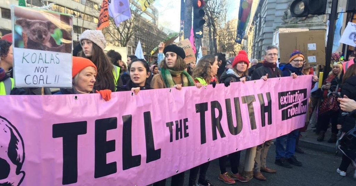 Australian Bushfires: Hundreds Of People Protest In Central London Over ...