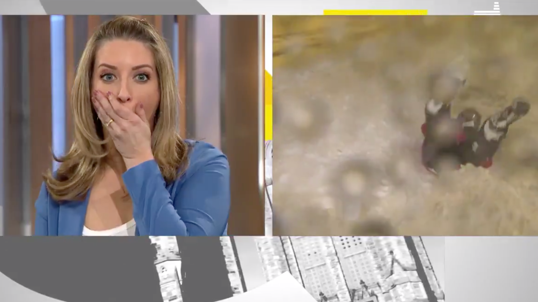 Newfoundland Weather Reporter Chris Murphy Gets Knocked Down By Wind ...