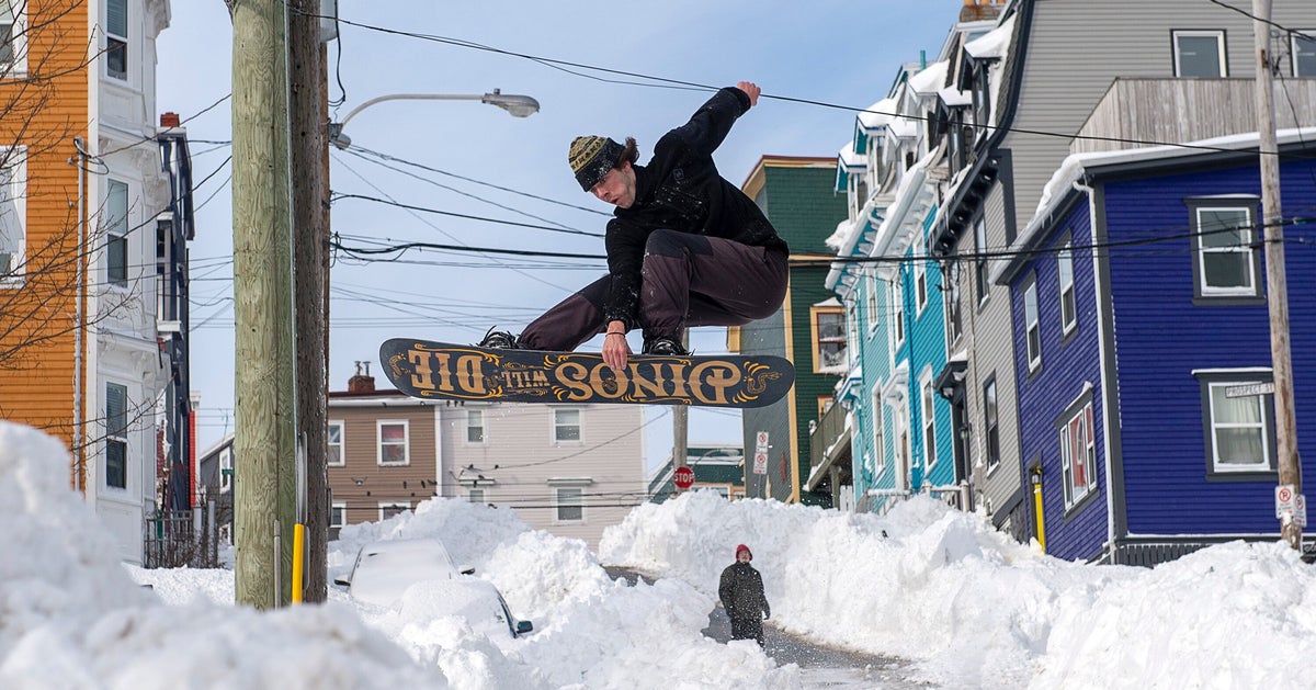 Newfoundland's Snowstorm Didn't Stop Locals From Getting Around ...