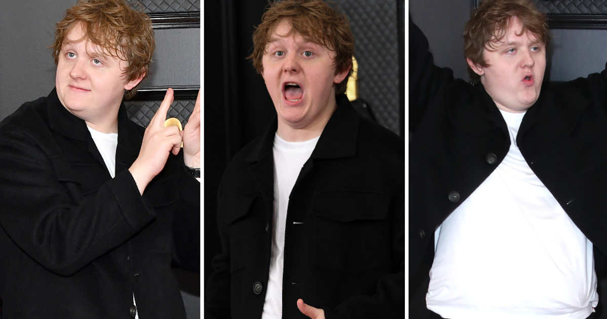 Grammys 2020 Red Carpet: Lewis Capaldi Has Some Fun As He Poses Up A ...