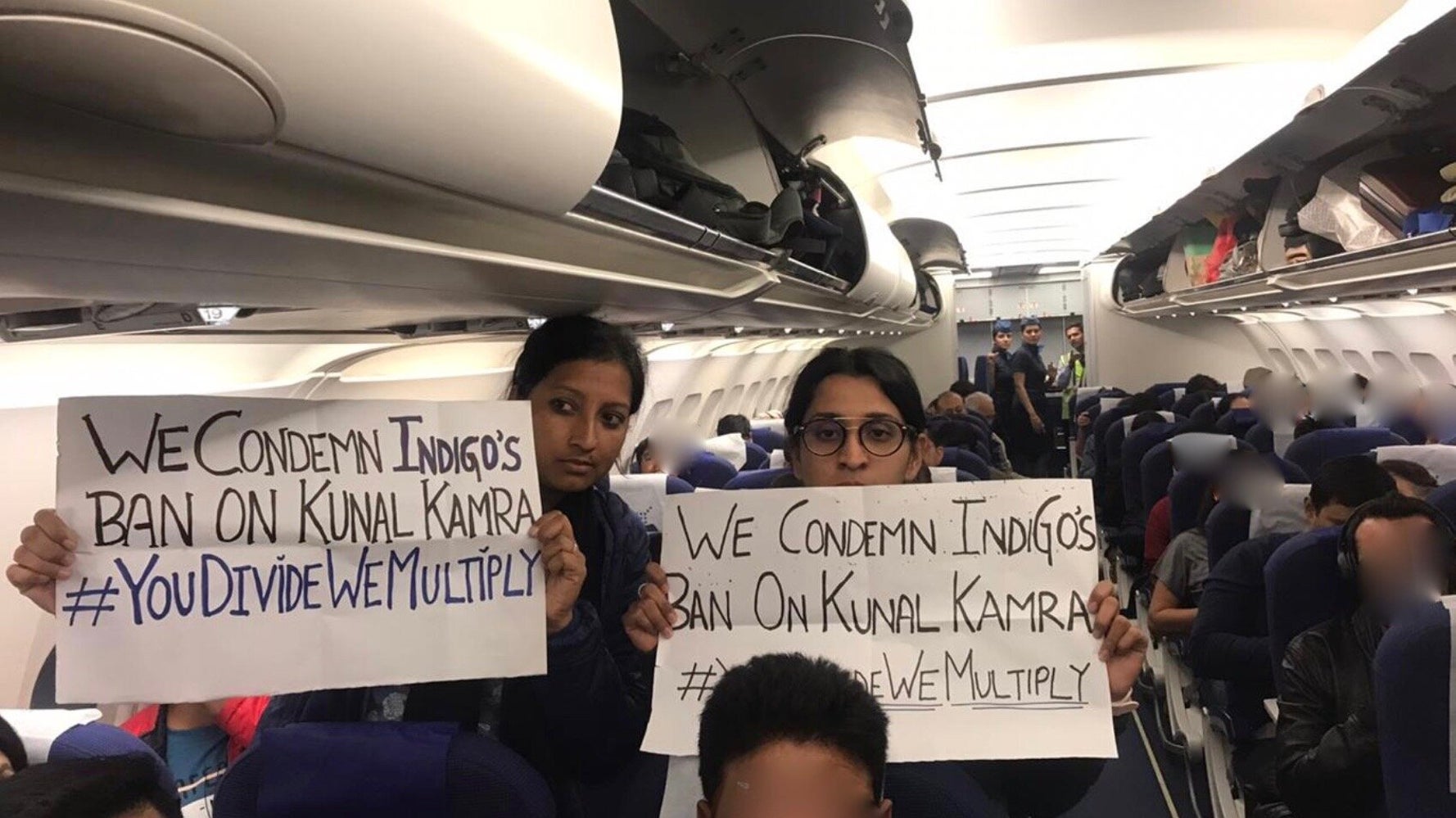Indigo Sees More Protests Against Ban On Kunal Kamra | HuffPost none
