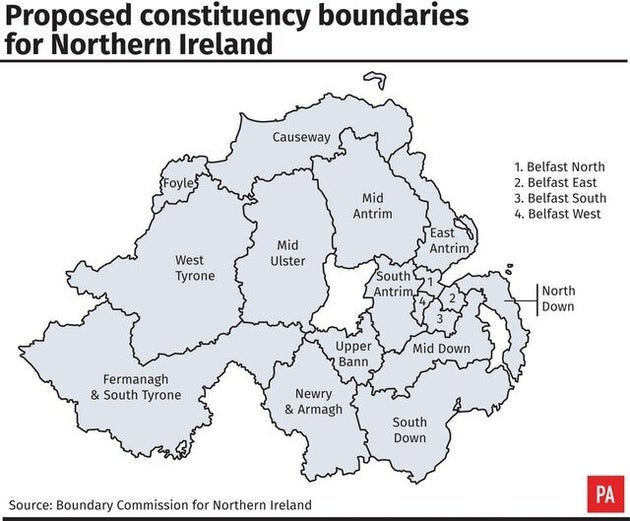 Belfast Set To Retain Four Constituencies Under Revised Boundary Plan ...