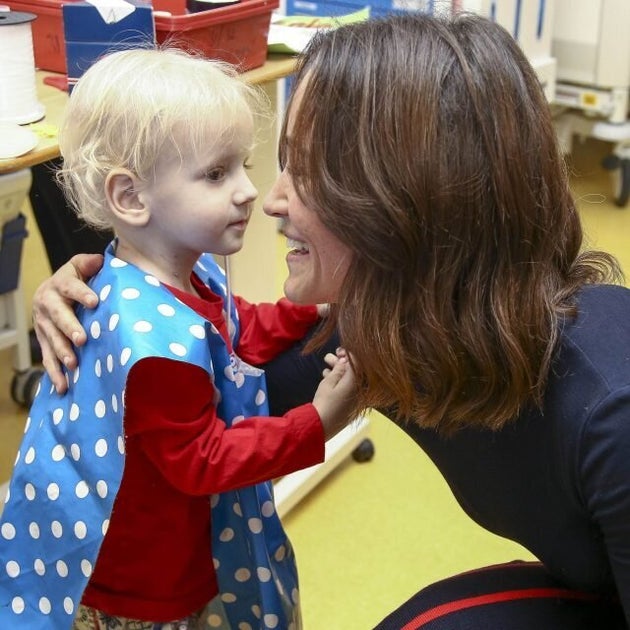 Charity Ambassador Pippa Middleton Visits Young Heart Patients In ...