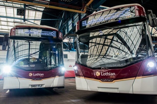 First Fully Electric Public Buses In Edinburgh Unveiled Ahead Of Launch ...