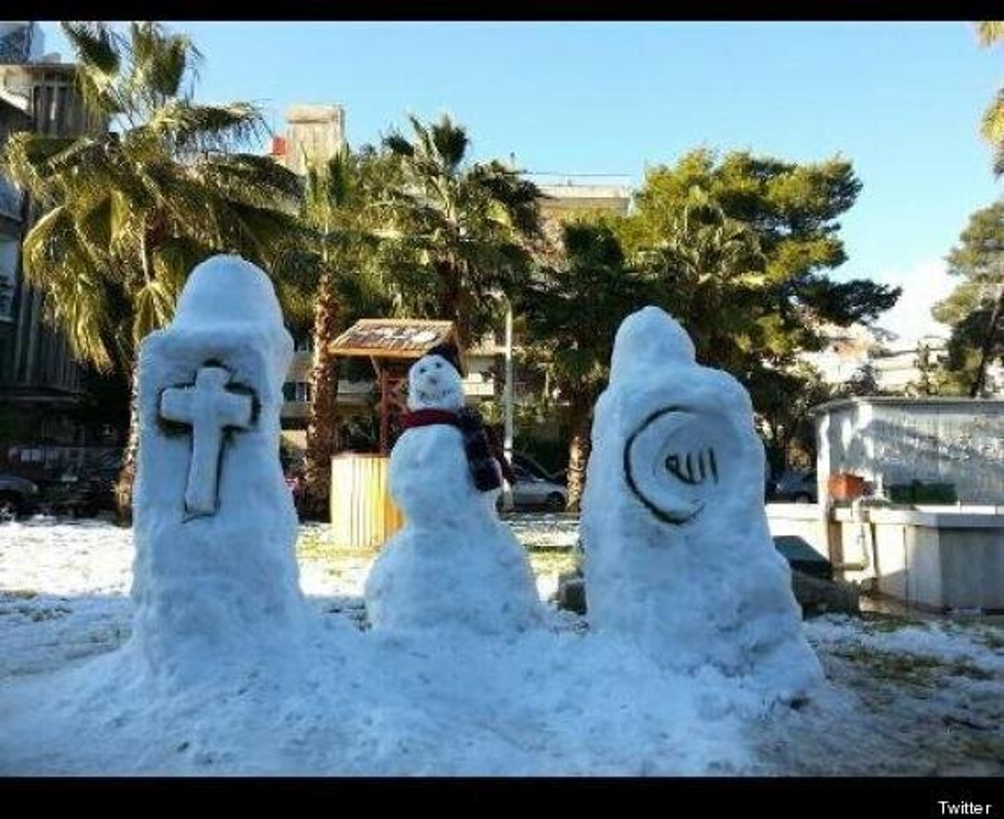 Winter Storms See Political Snowmen Sprouting On Middle Eastern ...