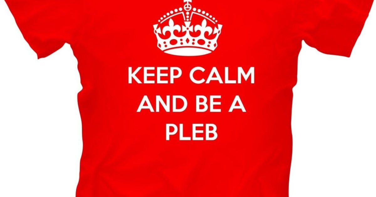 'Pleb' T-Shirts Now On Sale (PHOTOS) | HuffPost UK Comedy