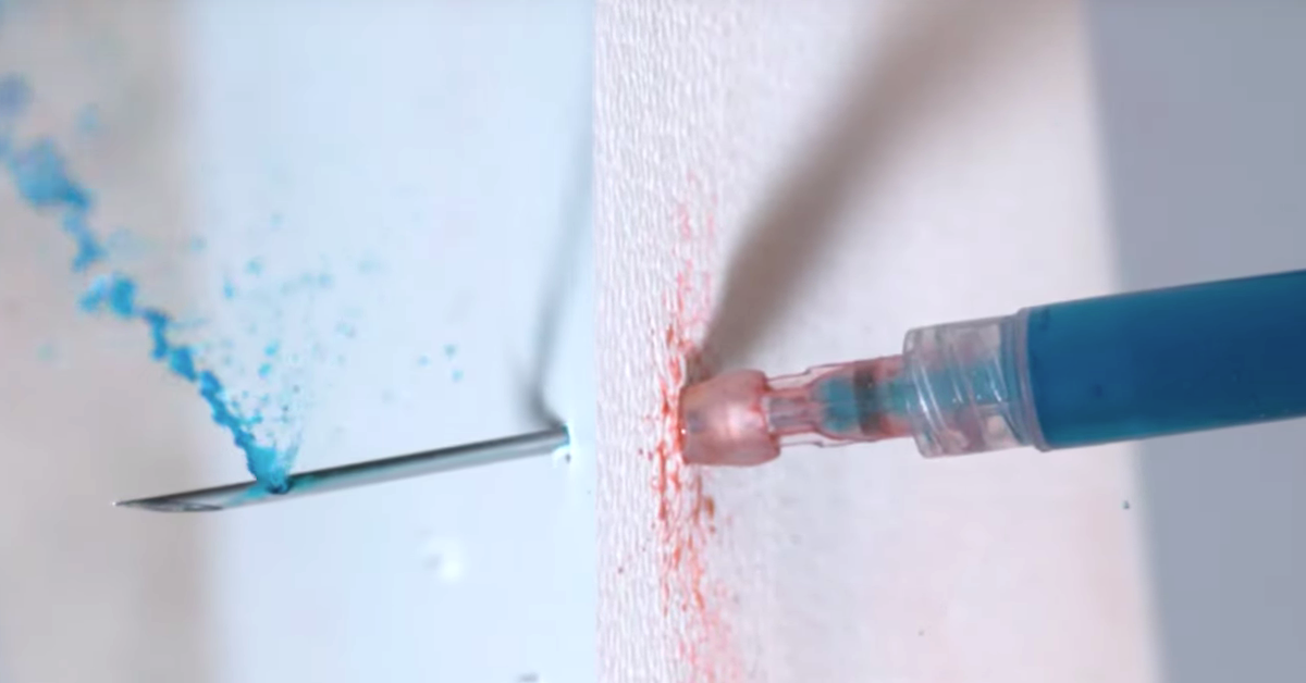 Ever Wondered How A Tranquilizer Dart Works? In Slow Motion, It's ...