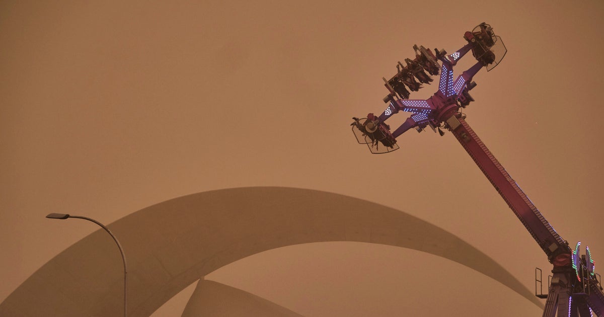 A Saharan Sandstorm Has Turned The Canary Islands Red And Stranded ...