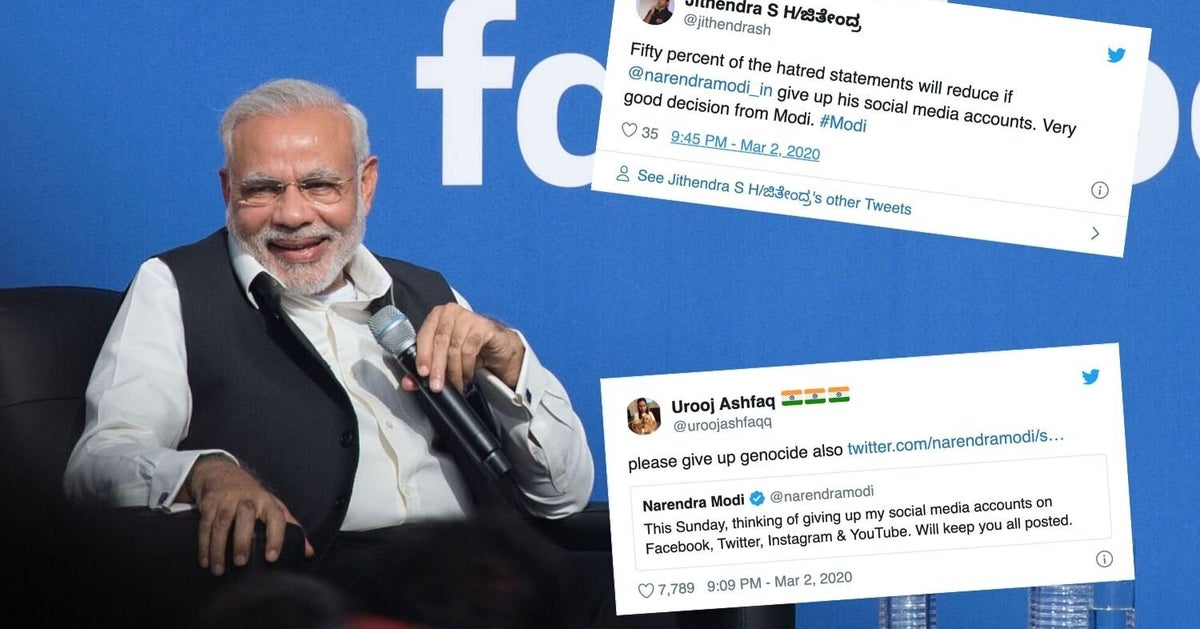 Modi Leaving Social Media? Twitter Users Have Better Ideas For Him ...