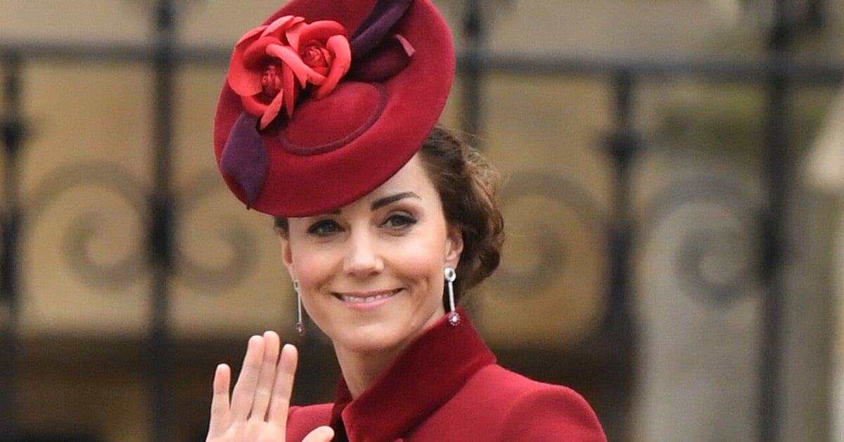 Kate Middleton's All-Red Look Is A Royal Win | HuffPost Entertainment