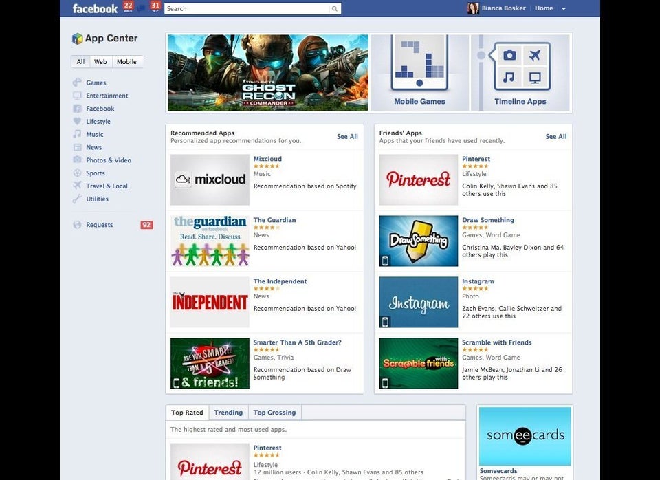 Facebook's App Center Means Fun, Games And Big Business | HuffPost Impact