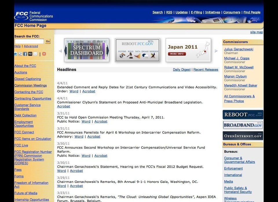 FCC.gov Gets Its First Major Makeover In A Decade | HuffPost Impact