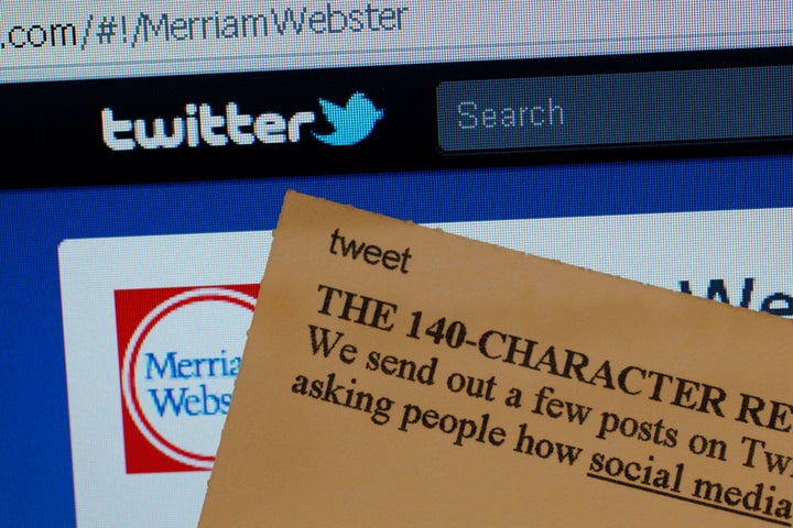 'Tweet,' 'Social Media' Added To Merriam-Webster Dictionary | HuffPost Life