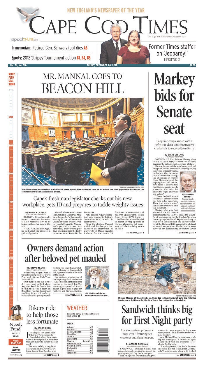 Cape Cod Paper Apologizes For Reporter's Misdeeds - NYTimes.com ...