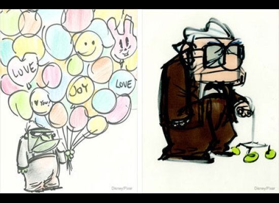 'Up': Early Sketches From Pixar's Vault (PHOTO) | HuffPost Culture