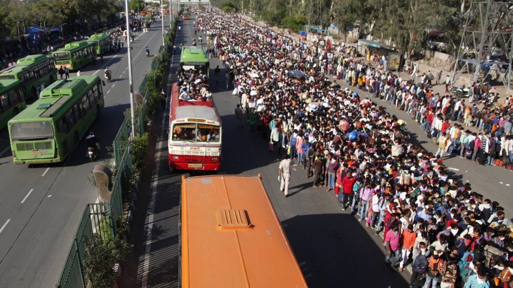 Indian Migrants Walk Hundreds Of Miles To Return Home Amid COVID-19 ...